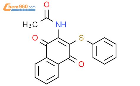 95613 02 8 Acetamide N 1 4 Dihydro 1 4 Dioxo 3 Phenylthio 2