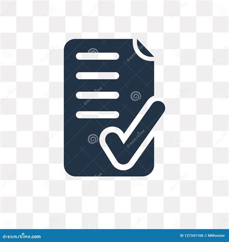 Review Vector Icon Isolated On Transparent Background Review T Stock