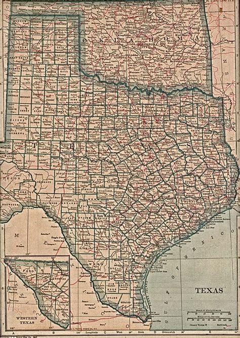 Texas Historical Maps Perry Castañeda Map Collection Ut Library