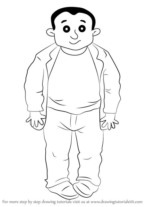 Learn How To Draw Beefy Bert From Horrid Henry Horrid Henry Step By