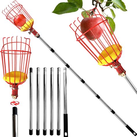 Fruit Picker 2 7M Apple Picker With Telescopic Handle Fruit Picker