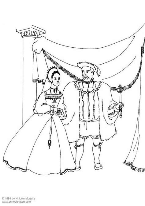 Desenho para Colorir de rei e rainha 1534 Imagens Grátis para