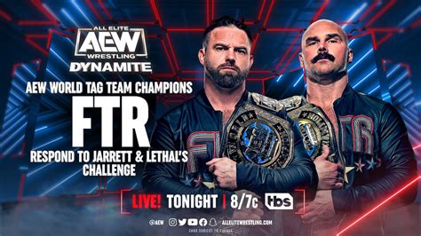 All Elite Wrestling On Twitter TONIGHT On AEWDynamite AEW World