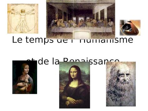 Ppt Le Temps De L Humanisme Et De La Renaissance Aux Xv Et Xvi
