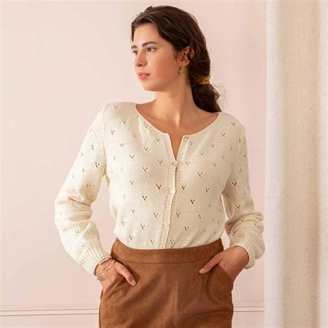 Gilet femme à tricoter Kit tricot Tricotez moi