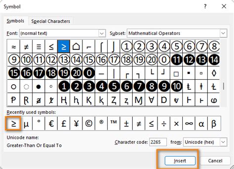 Use Greater Than Or Equal To Symbol In Excel Examples