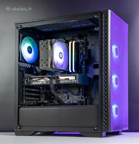 Nauja Rtx 4070 R5 5600x Žaidimų Kompiuteris Skelbiu lt