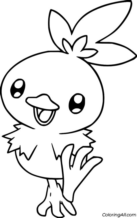 Pokemon Starters Coloring Pages Coloringall The Best Porn Website