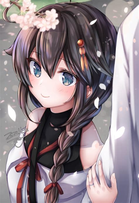 Admiral Shigure And Shigure Kai Ni Kantai Collection Drawn By