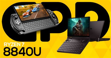 GPD Handheld Devices To Feature Advanced AMD Ryzen 7 8840U APU Latest