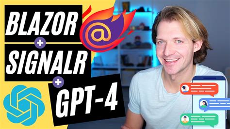 GPT 4 Builds A Blazor Chat App With NET 7 SignalR YouTube
