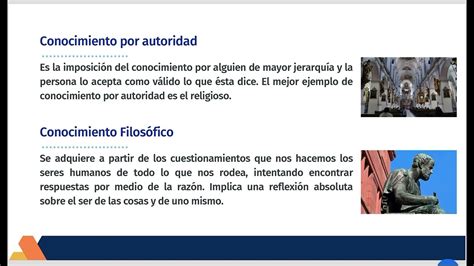 Tipos De Conocimiento Youtube