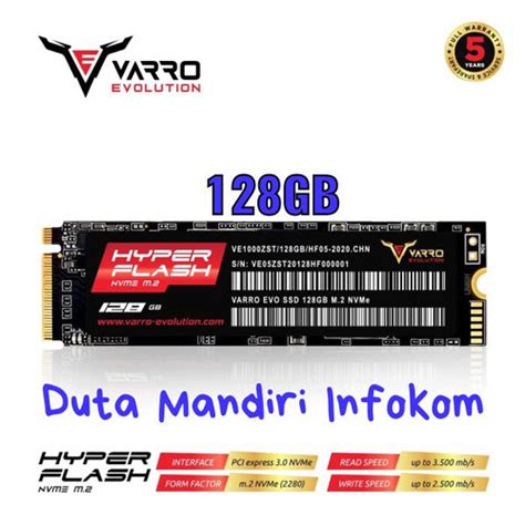 Jual Varro Evolution Ssd Gb M Nvme Hyper Flash Ssd Gb M