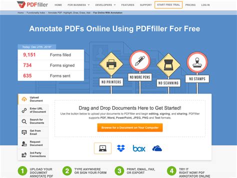 how to annotate a pdf document on different devices