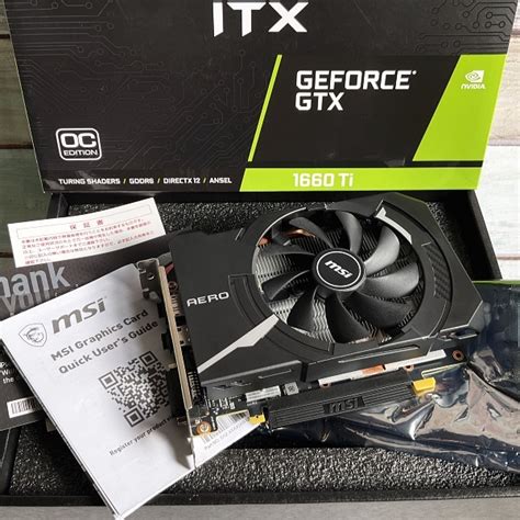 Yahoo オークション msi GeForce GTX1660Ti AERO ITX 6G OC EDITION