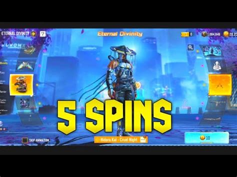 5 Spins On Eternal Divinity Draw With Legendary Hidora Kai Sai Codm