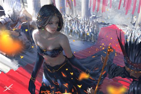 Princess Aeolian Ghostblade Drawn By Wlop Danbooru