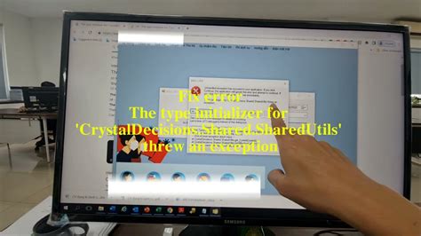 Fix Error The Type Initializer For CrystalDecisions Shared