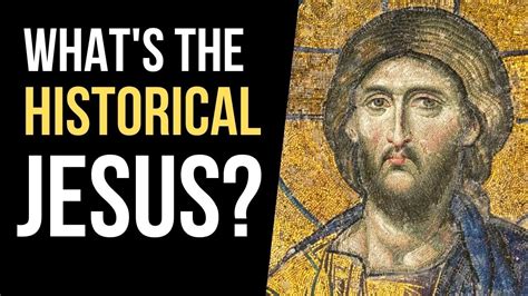 What Is The Historical Jesus And Why Christians Study Him YouTube