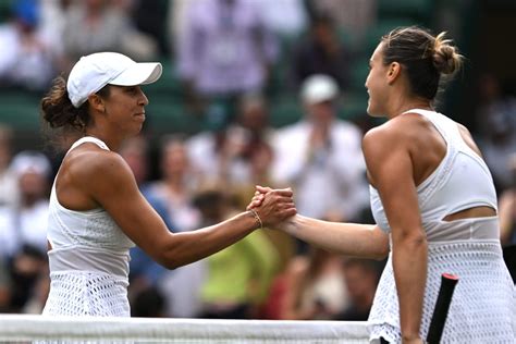 Madison Keys Knocked Out Of Wimbledon By Aryna Sabalenka The Athletic