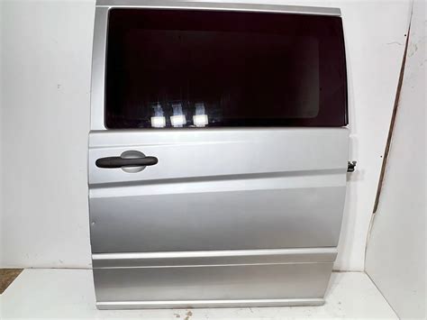 Mercedes Benz Vito Viano W639 DRZWI LEWE TYL TYLNE PRZESUWNE KOMPLETNE