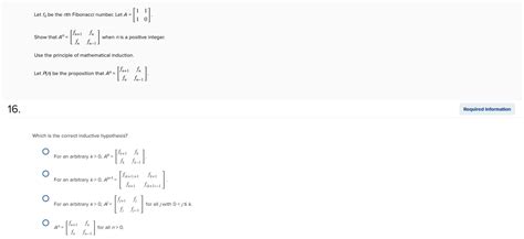 solved let fn be the nth fibonacci number let a [1] show