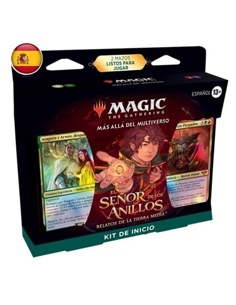 KIT DE INICIO EL SEÑOR DE LOS ANILLOS ESPAÑOL Arte9