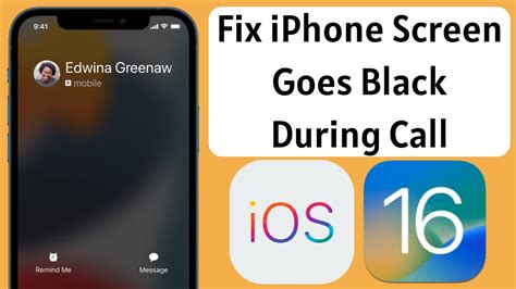 How To Fix Iphone Screen Goes Black During The Call Solved Youtube