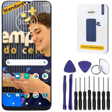 Tela Display Frontal para Moto G8 XT2045 1 Empório Standard