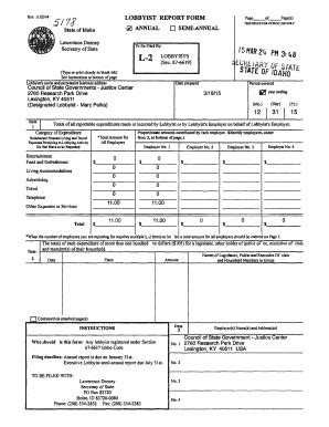 Fillable Online Sos Idaho 517J LOBBYIST REPORT FORM Idaho Sos Idaho