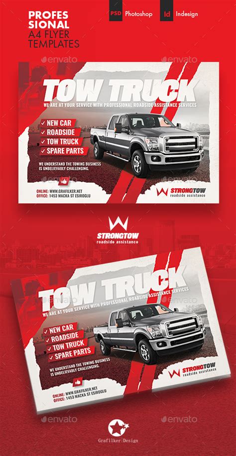 Tow Truck Website Template
