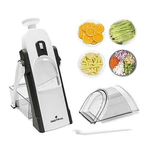 Once For All Safe Mandoline Slicer In Vegetable Chopper Strips