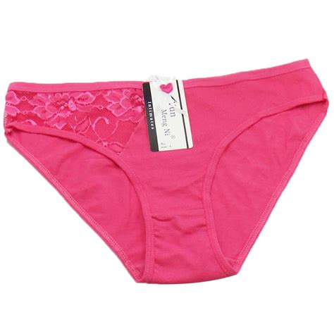 Sexy Spitze Höschen Transparent Hollowout Kurze Solide Baumwolle Frauen