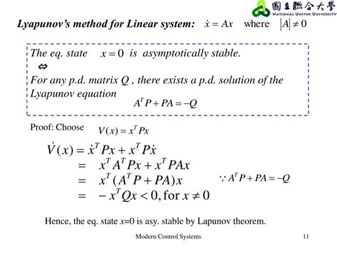Ppt Lecture Analysis Iii Stability Powerpoint Presentation