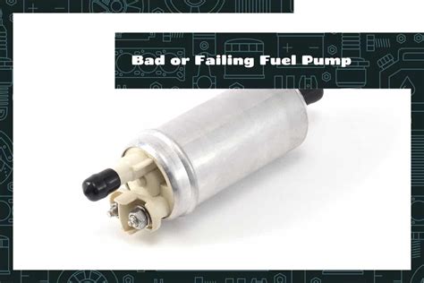 Symptoms Of Bad Or Failing Fuel Pump And Replacement Upgraded Vehicle