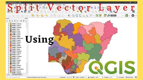Split Vector Layer QGIS How To Split Vector Layers In QGIS YouTube
