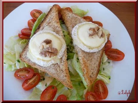 Salade De Ch Vre Chaud Au Miel Recette Par Oh La Gourmande