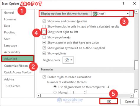 How To Change Excel Sheet From Right To Left Suitable Ways
