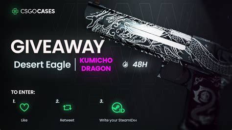 Csgocases On Twitter Desert Eagle Kumicho Dragon MW GIVEAWAY
