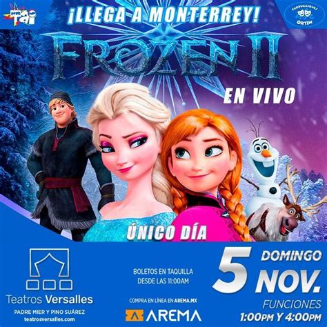 Frozen II En Teatros Versalles AREMA Ticket