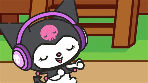 Kuromi Is Rocking With Her Headphone By Mdkuromipichu On Deviantart