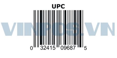 Mã vạch UPC Universal Product Code là gì Điều cần biết