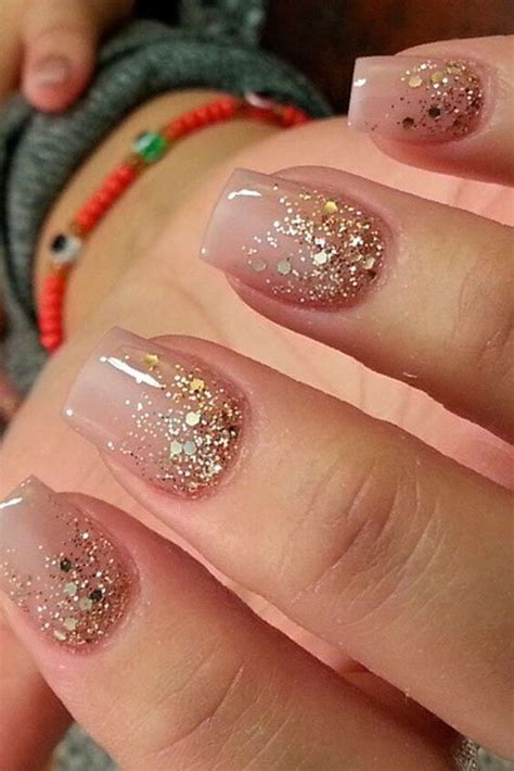 50 Simple Elegant Nail Ideas To Express Your Personality Gold