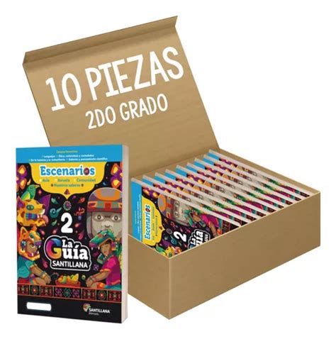 Guías Santillana 2º 10 Piezas 2023 2024 Multi Leng Plaza