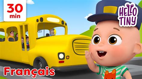Les roues de l autobus Chansons pour enfants Hello Tiny en Français