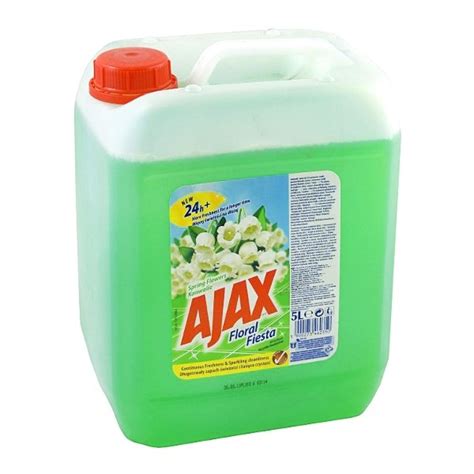Płyn uniwersalny do mycia AJAX Floral Fiesta Konwalia zielony 5 l