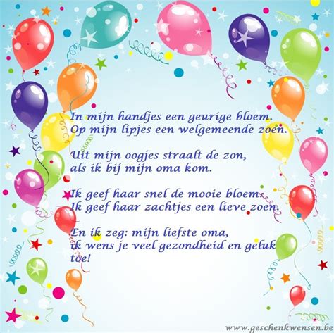 Verjaardag Gedicht Kind Skv Agbc