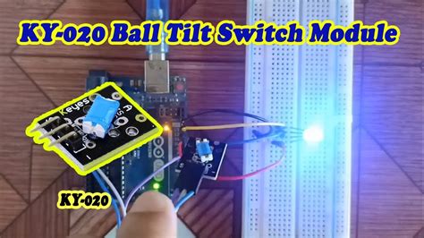 Ky Tilt Switch Sensor Module With Arduino Arduino Off
