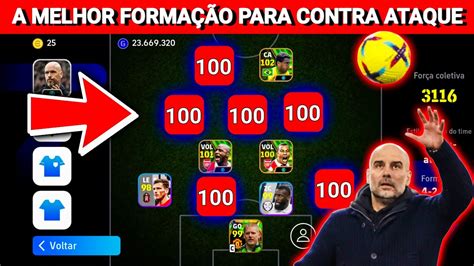 A Melhor Forma O Para Contra Ataque Do Momento No Efootball