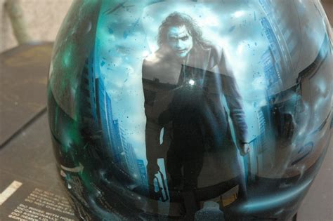 Custom Airbrush Paint Motorcycle Helmets For Sale By Bad Ass Paint